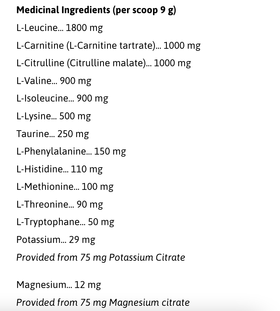 Opti EAA - XPN - Energie PLP - Supplements & Natural Products – Unytii - Suppléments et Produits ...