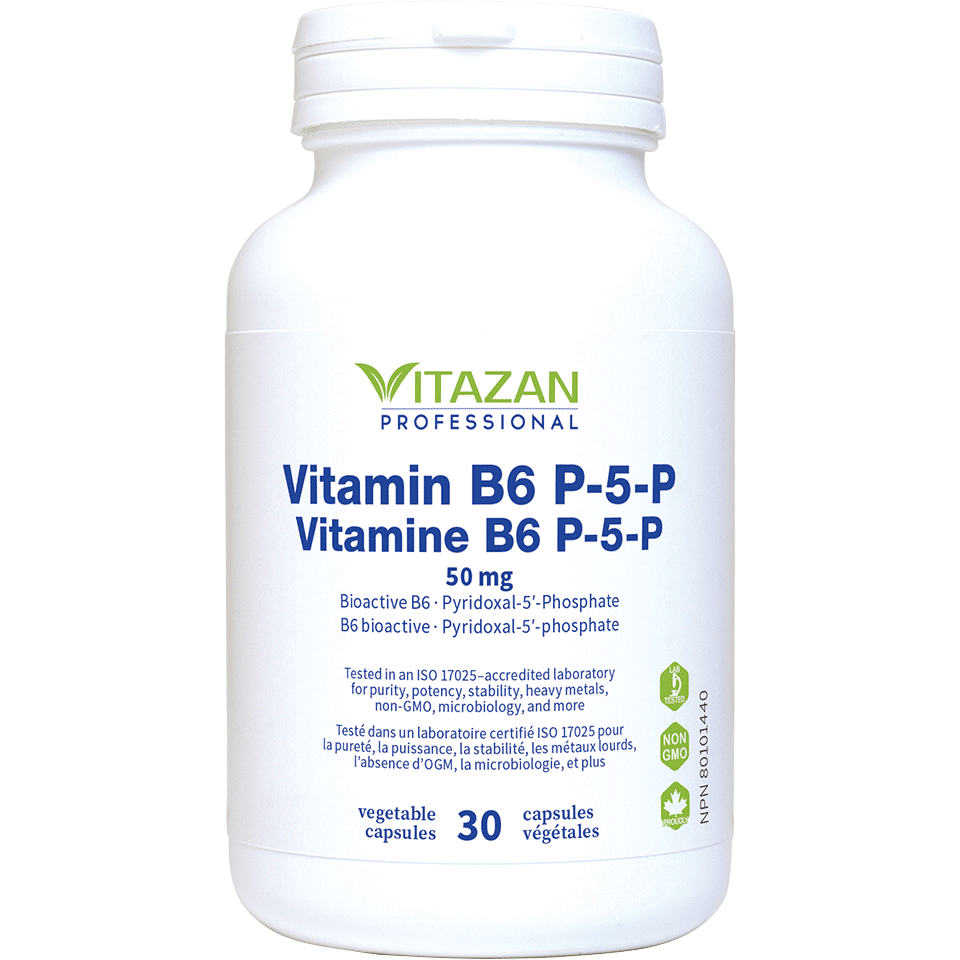Vitamin B6 P-5-P - Vitazan Professional - Unytii Supplements – Unytii ...