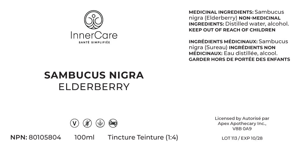 Sambucus nigra - elderberry - InnerCare - Unytii Suppléments – Unytii ...
