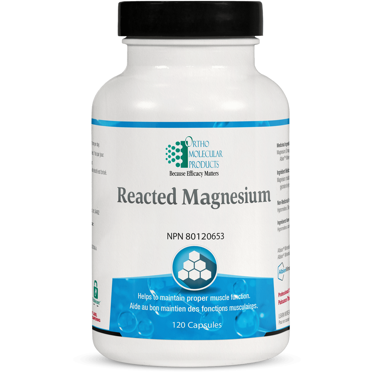 Reacted Magnesium capsule - Ortho Molecular Products - Unytii ...