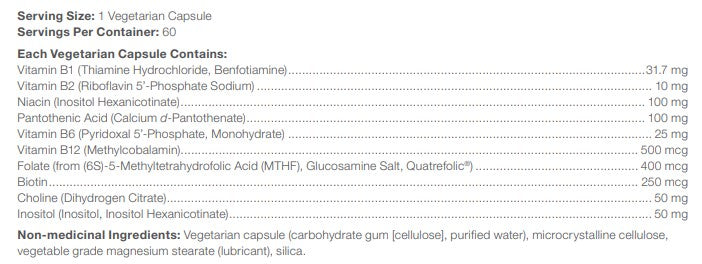 Enhanced B Complex - Bioclinic Naturals - Unytii Suppléments – Unytii ...