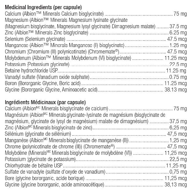 Reacted MultiMin - Ortho Molecular Products - Unytii Suppléments ...