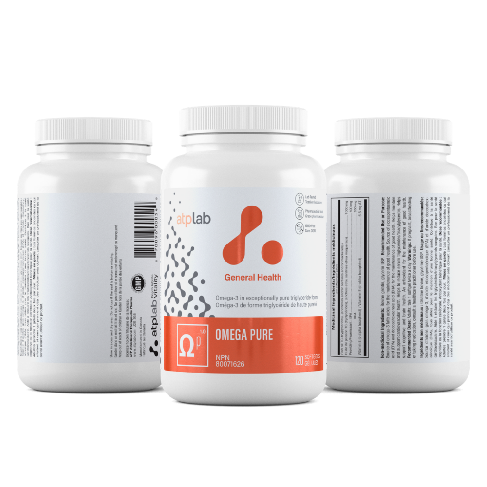 Omega Pure - ATP Lab - Energie PLP - Supplements & Natural Products ...