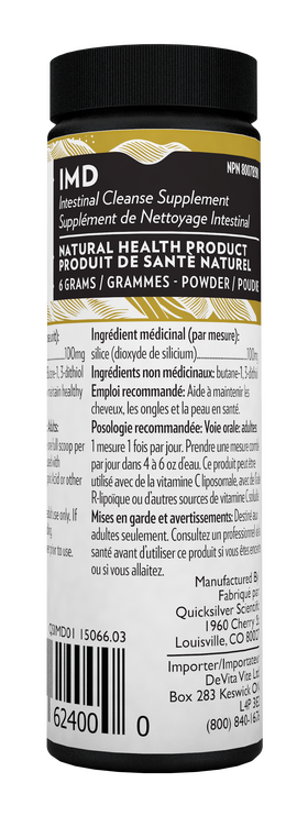IMD Intestinal Cleanse - QuickSilver Scientific - Energie PLP ...