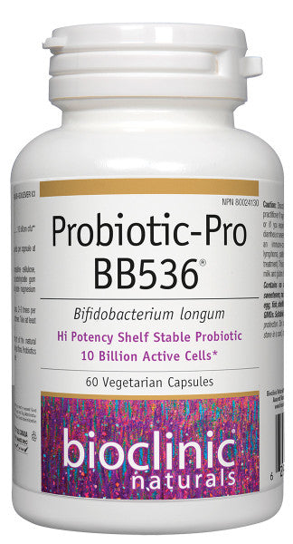 Probiotic-Pro BB536® · 10 Billion Active Cells - Bioclinic Naturals ...